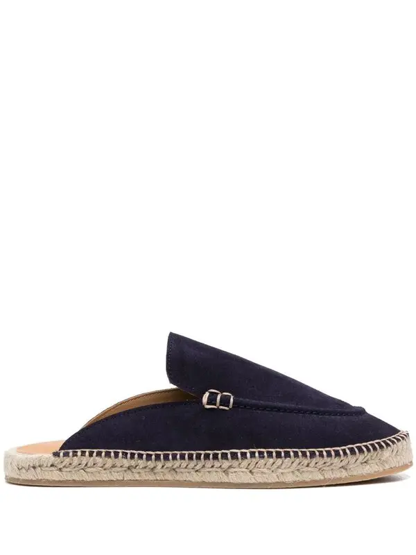 SCAROSSO Suede Espadrilles - Blue