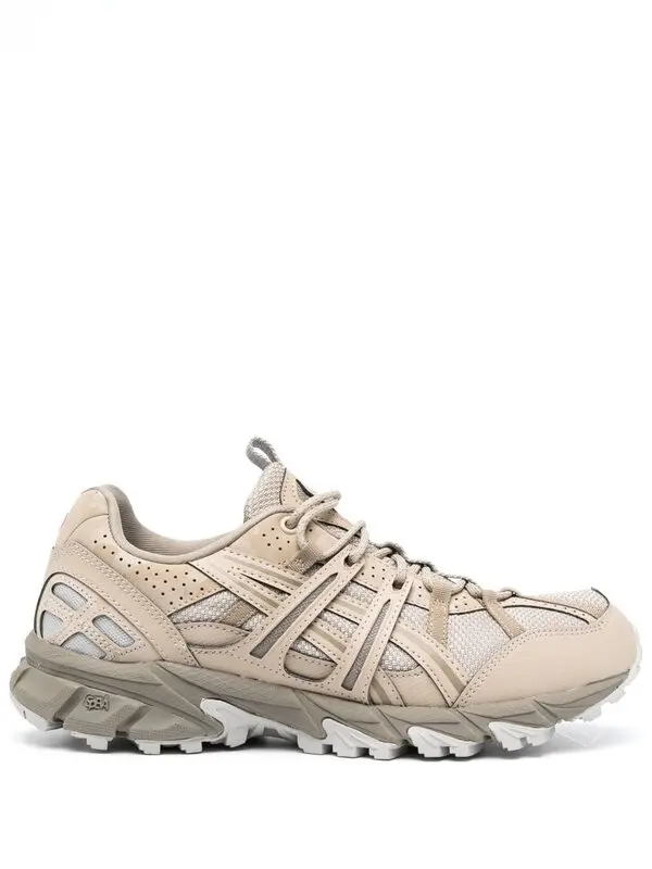 Asics Panelled Low-top Sneakers - Neutrals