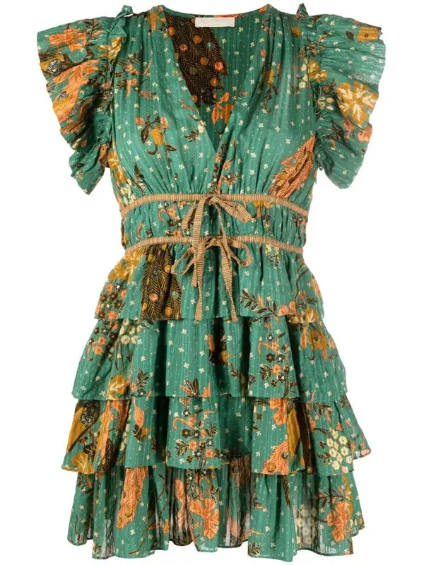 Ulla Johnson Marni Floral-print Minidress
