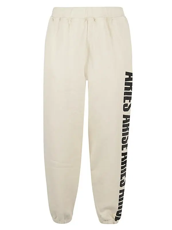 Aries Cotton Sweatpants - White