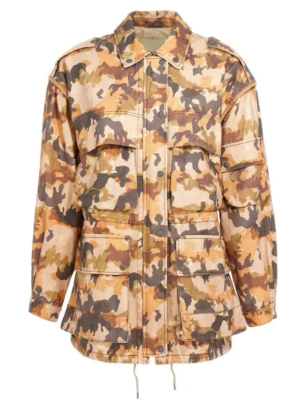 Isabel Marant Elize Camouflage Jacket - Multicolor