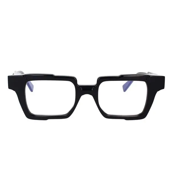KUBORAUM Rectangle Acetate Eyeglasses - Black
