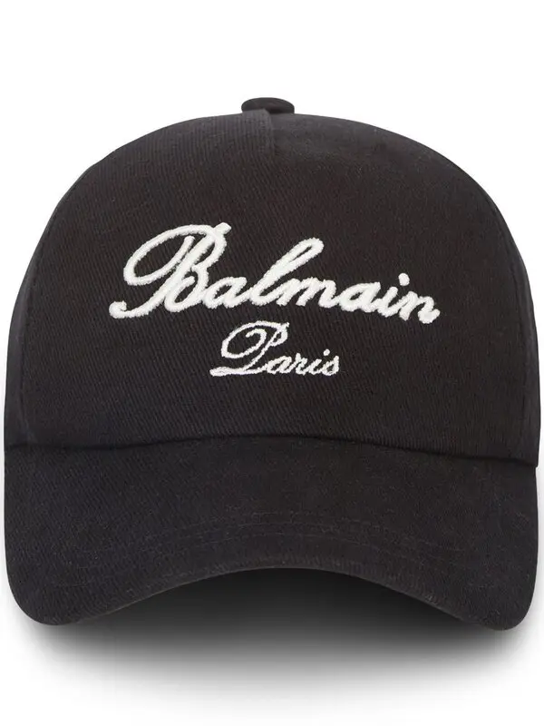 Buy Balmain Hats - Black/ivory At 33% Off | Editorialist