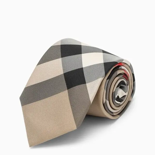 authentic burberry tie