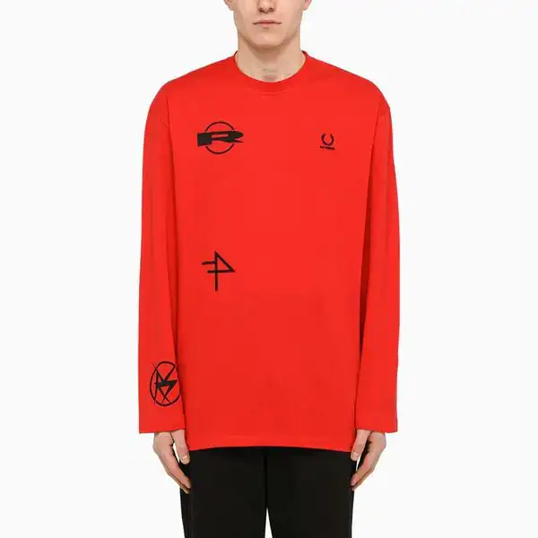 Fred Perry X Raf Simons F Perry Raf Simons Long-Sleeves T-Shirt