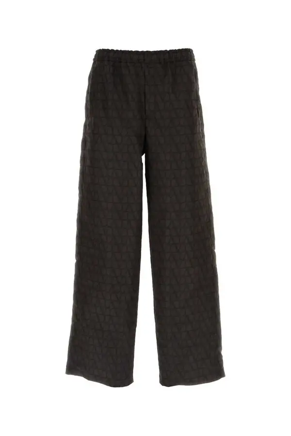 Valentino Garavani Toile Iconographe Wide-leg Pants