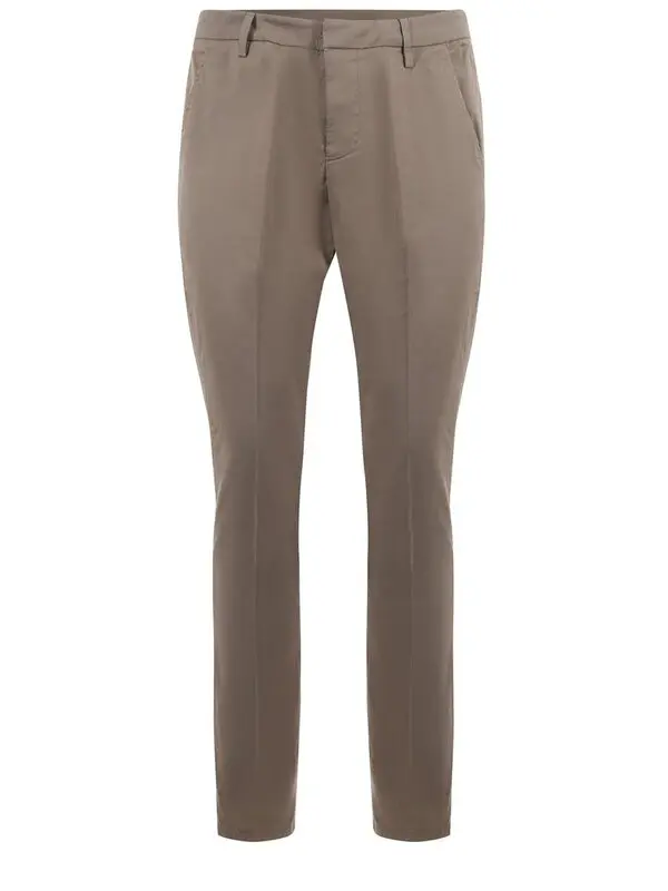 DONDUP Trousers Cotone Stretch - Beige