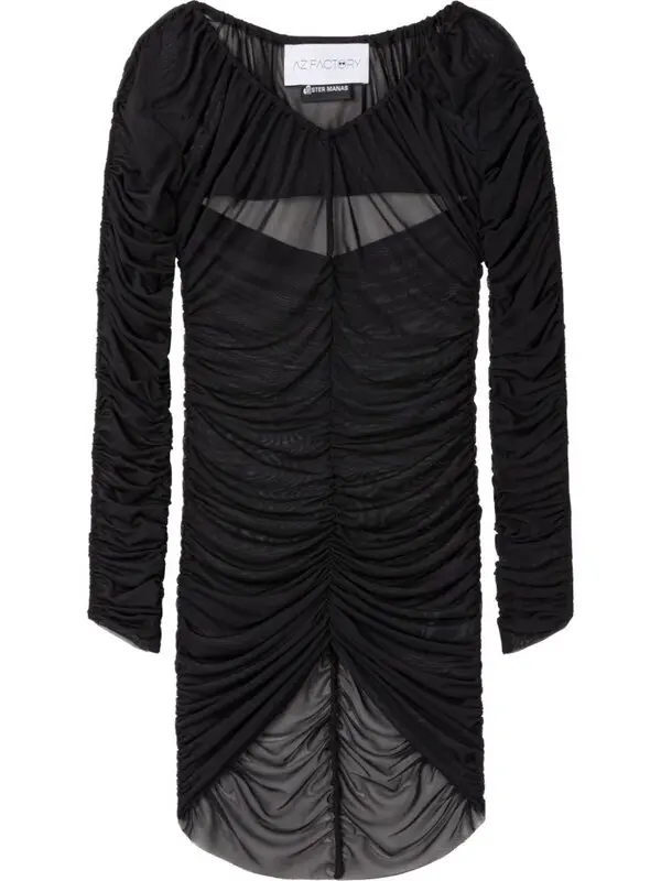 AZ FACTORY X ESTER MANAS Cut-out Mesh Top