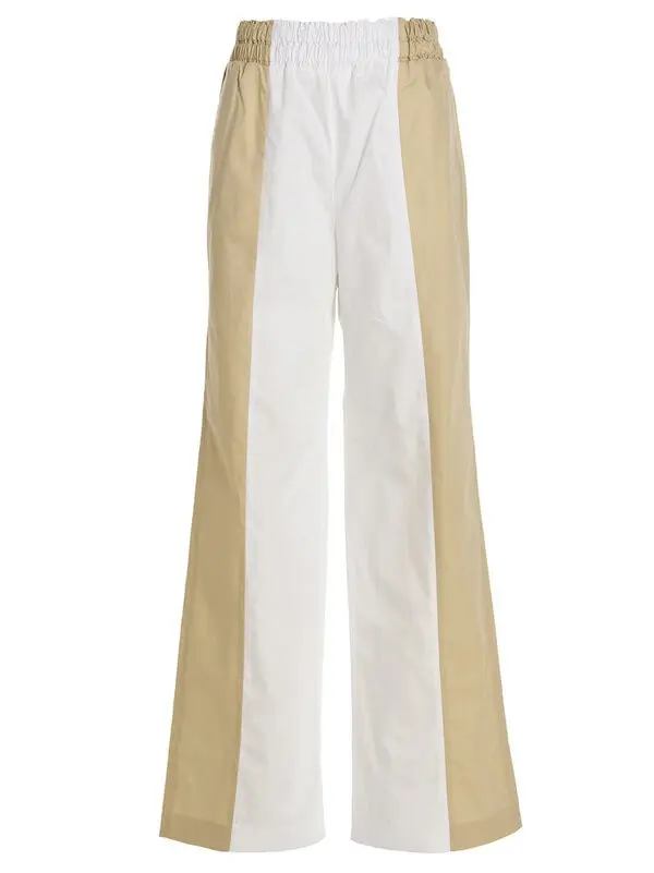 Fabiana Filippi Loose Leg Two-tone Pants