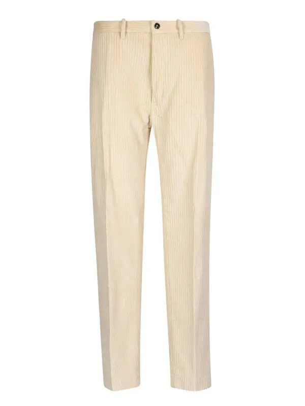 NINE:INTHE:MORNING Nikolas Velvet Trousers