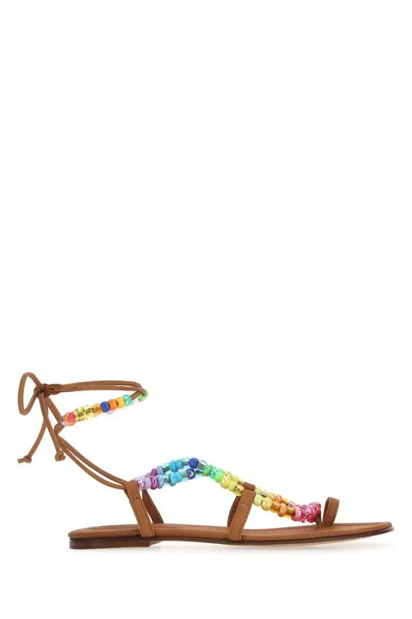 ALAMEDA TURQUESA Arco-iris Embellished Sandals - Multicoloured