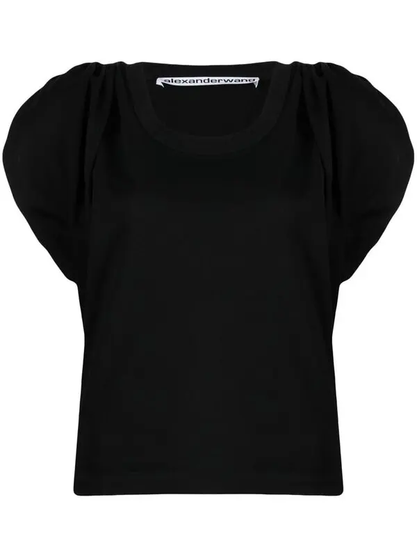 Alexander Wang Draped Shoulder Sleeveless Top