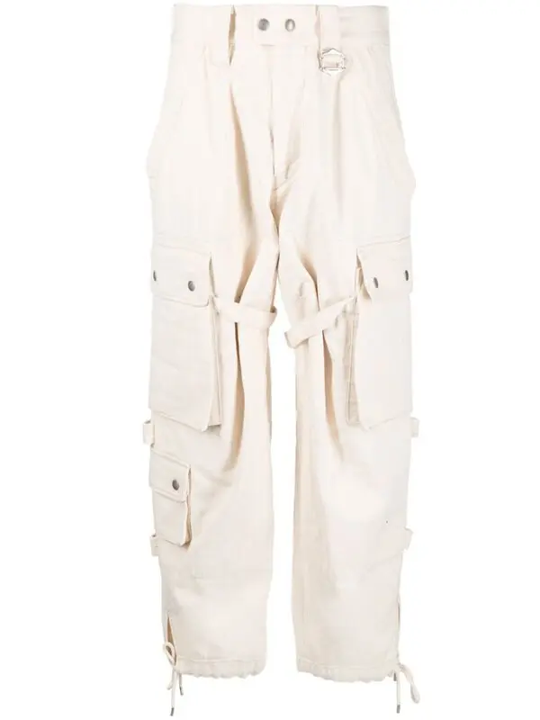 Isabel Marant Elore Workwear Trousers - Beige