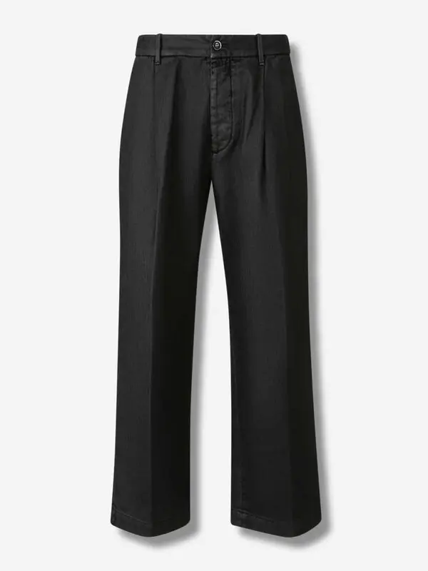 NINE:INTHE:MORNING Wide Dress Trousers - Black