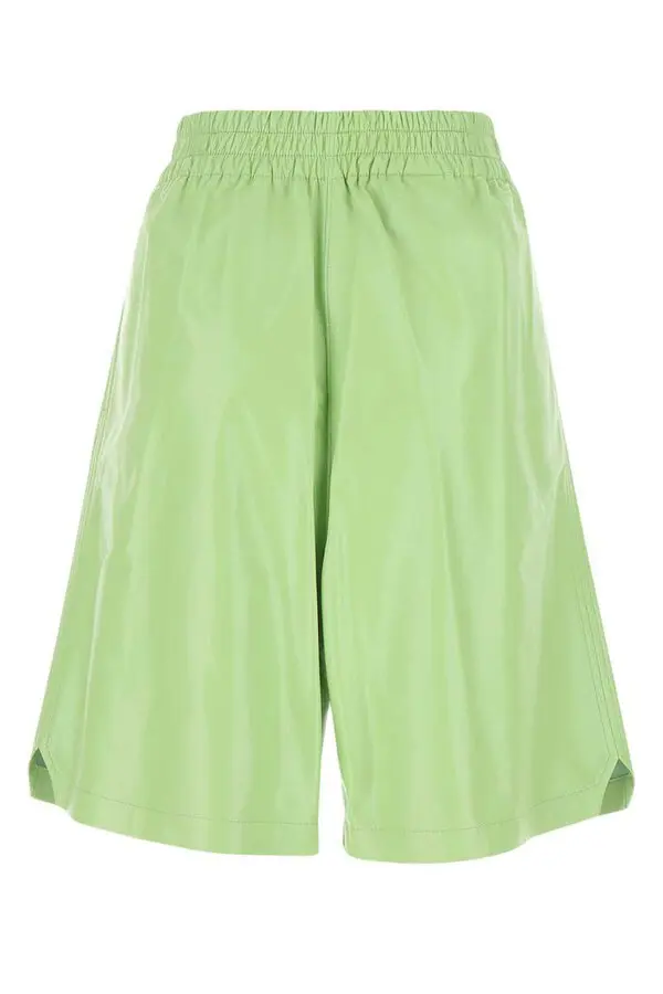 Bottega Veneta Leather Shorts