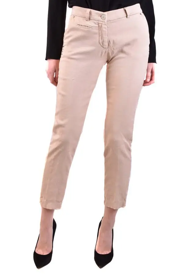 MASON'S Trousers - Beige