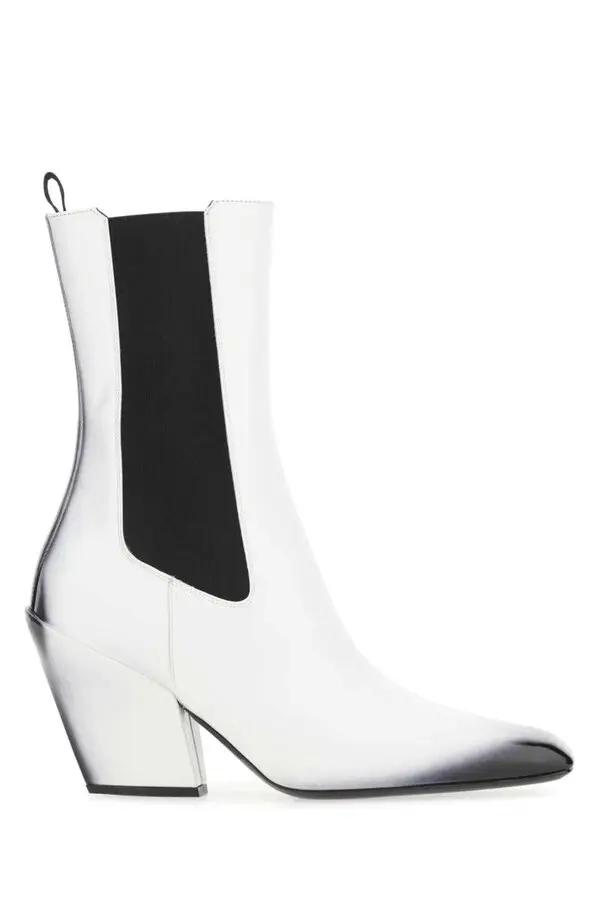 Prada Ankle Boots - White