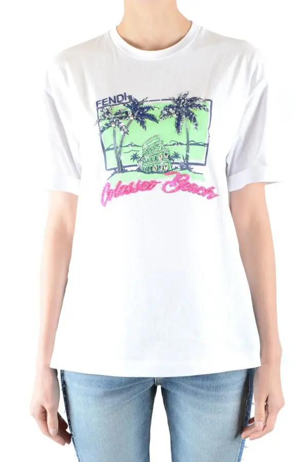 Fendi T-shirt Short Sleeves