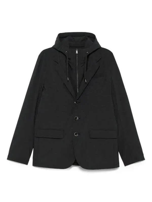 Herno Nylon Hooded Jacket
