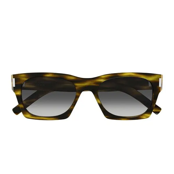 Saint Laurent Rectangle Sunglasses - Brown