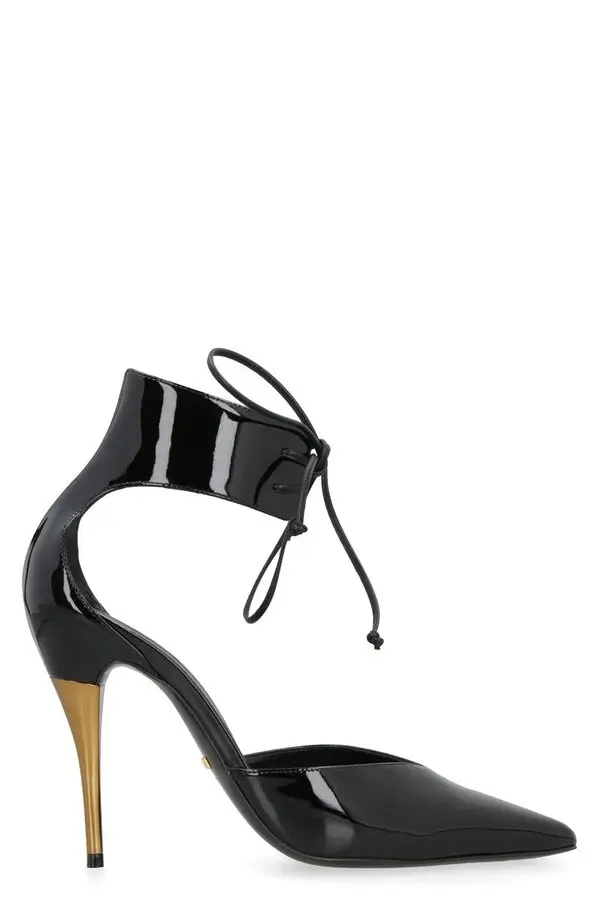 Nine West Fabby Stiletto Heel Pointy Toe Dress Pumps in Black