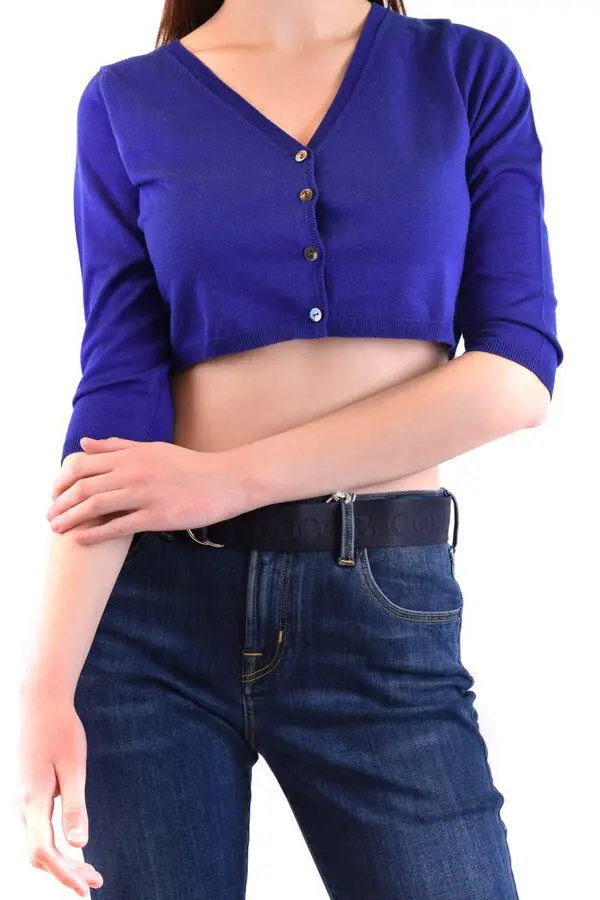 P.a.r.o.s.h Cropped Cardigan - Blue