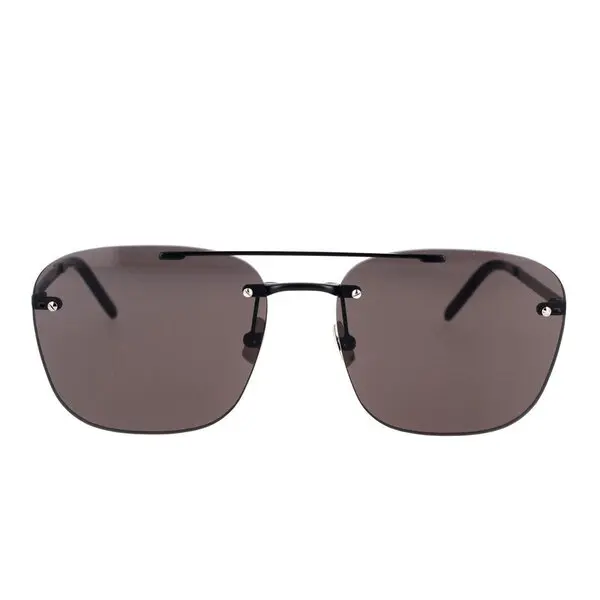 Saint Laurent Square Sunglasses - Black