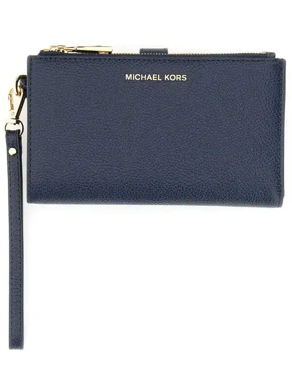 Michael Kors Jet Set Wallet In Blue - 33% Off | Editorialist