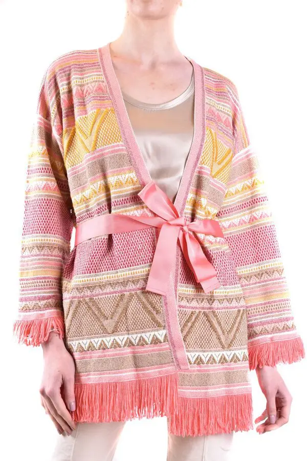 TWINSET Patterned Cardigan With Belt