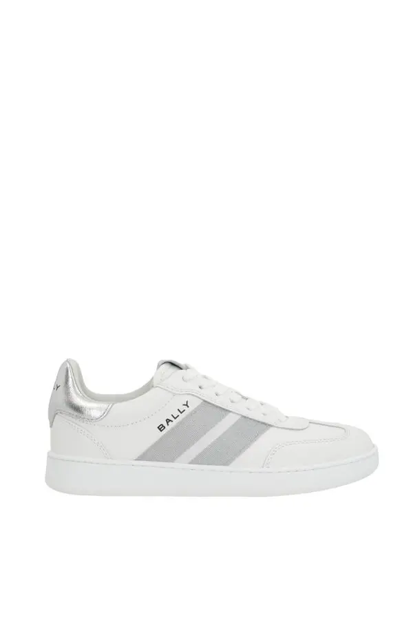 Bally Low-top Sneakers - White+silver