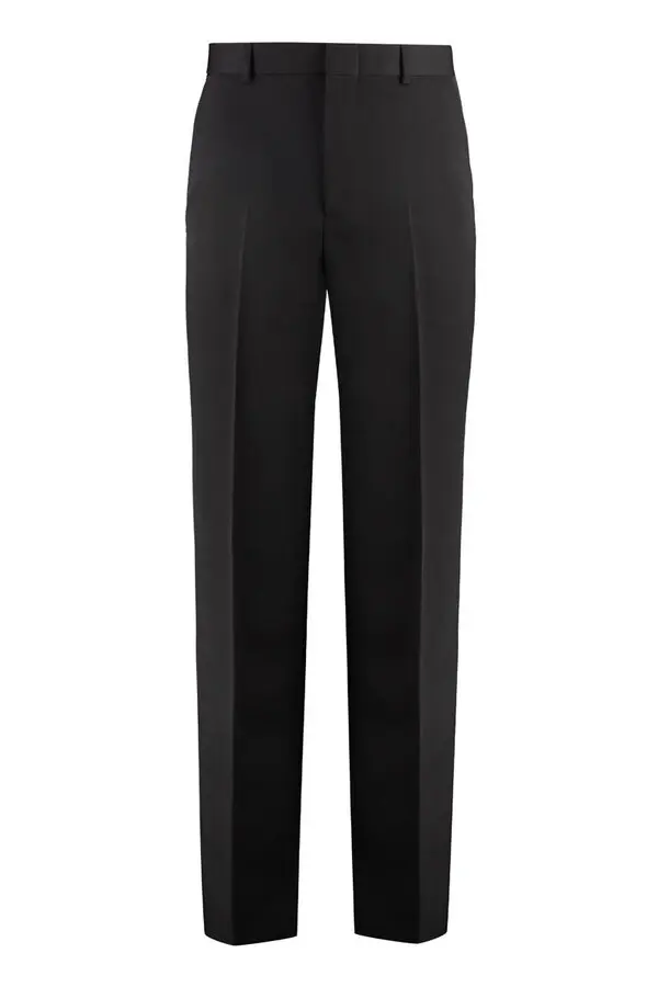 Gucci Wool Tailored Trousers - Brown