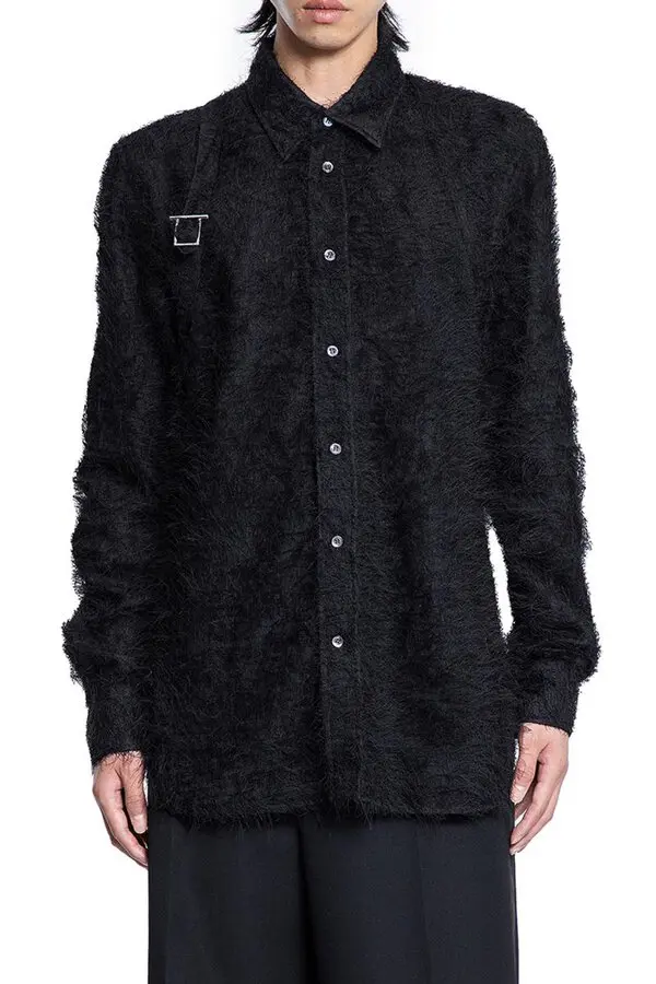 Alexander McQueen Poplin Shirt - Black
