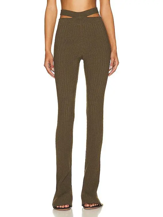 ANDREĀDAMO Flare Pants - 006 1106 Amazonia