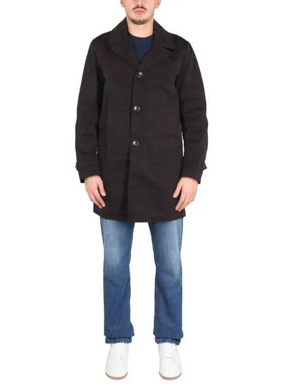 TEN C Single-breasted Trench Coat
