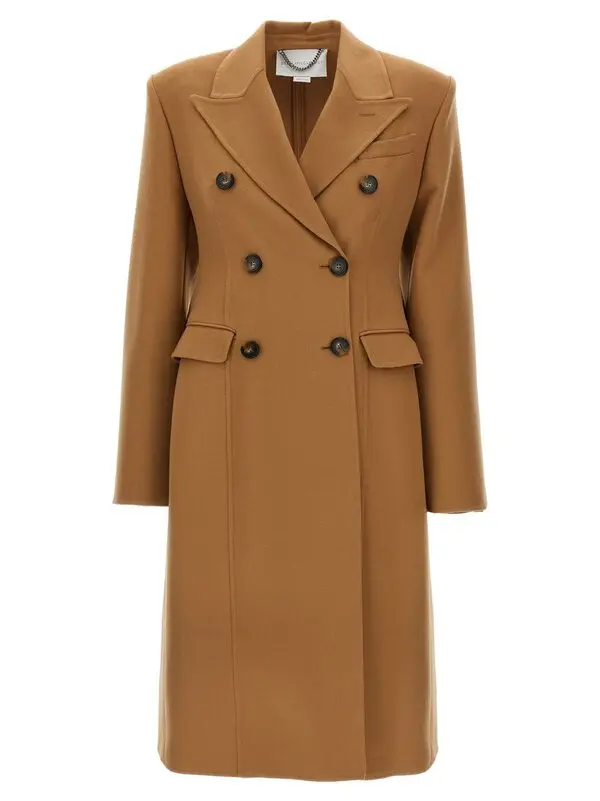 Stella McCartney Wool Coat - Beige