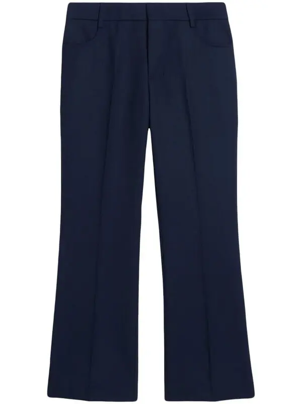 Ami Cropped Flared Trousers