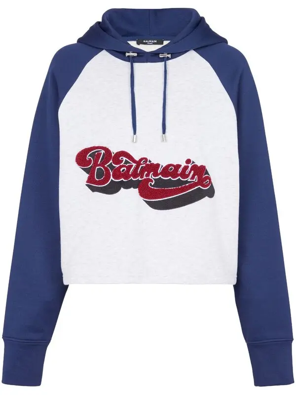 Balmain Logo-print Hoodie