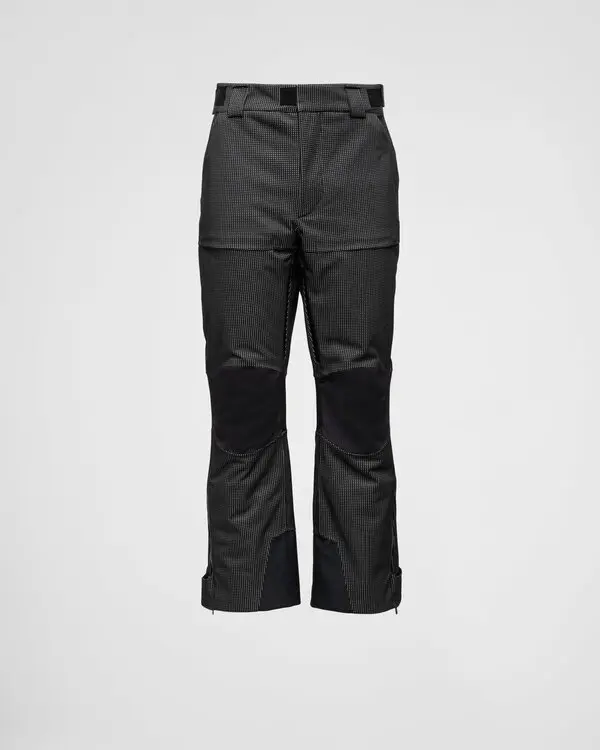 Prada Reflective Fabric Ski Pants