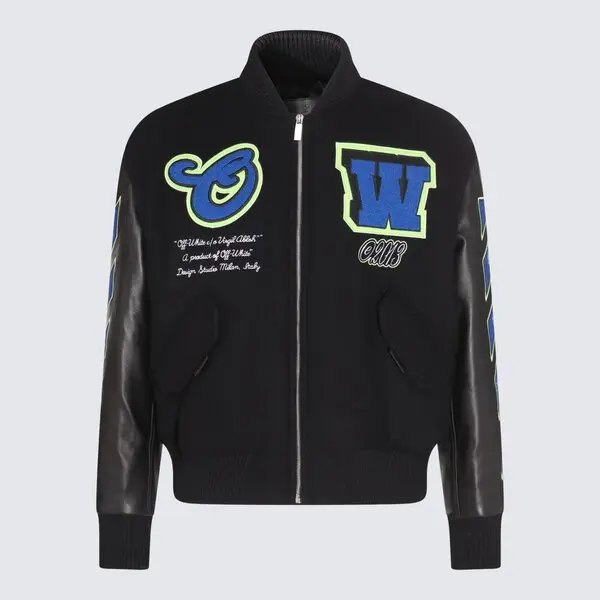 Buy Off-White Multicolour Wool Blend Jacket - Black At 33% Off ...