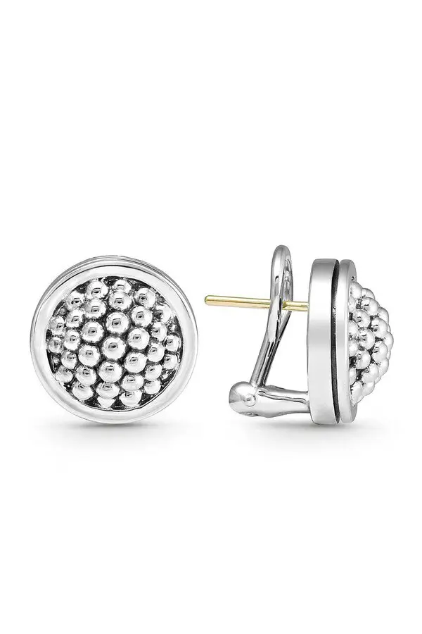 Lagos Signature Caviar Beaded Earrings