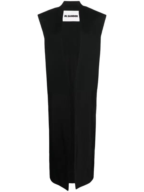 JIL SANDER Single-breasted Tailored Vest