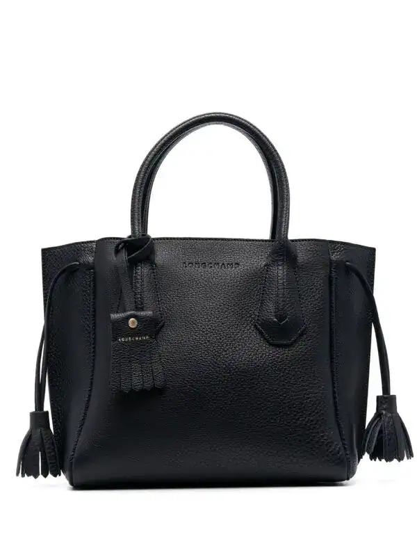 Longchamp Penelope Leather Tote Bag - Blue | Editorialist