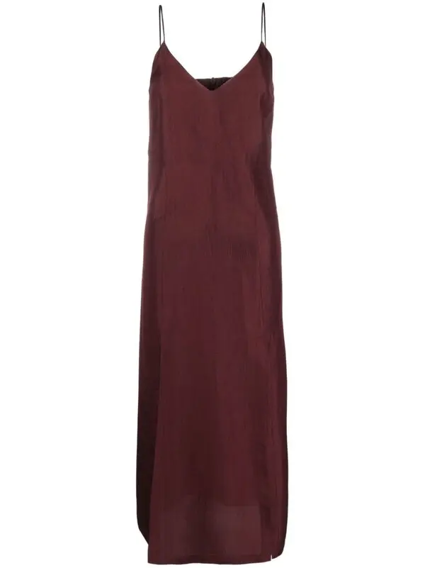 RÓHE Side-slits Maxi Slip Dress