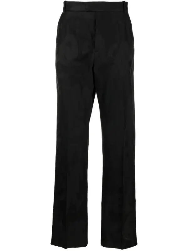 Alexander McQueen Jacquard Tailored Trousers