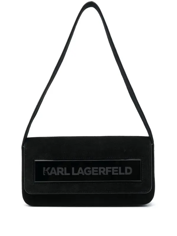 Karl Lagerfeld Ikon K Medium Flap Shoulder Bag