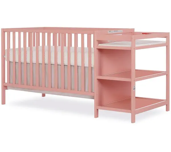 DREAM ON ME Synergy 5-in-1 Convertible Crib And Changer