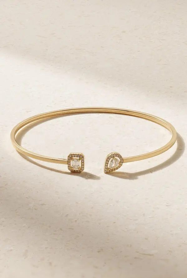Messika My Twin Toi & Moi 18-karat Diamond Cuff