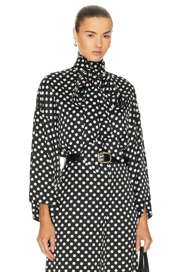 Saint Laurent Satin Blouse
