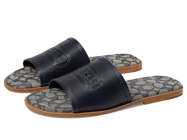 Logo Coach Men Sandals | Editorialist