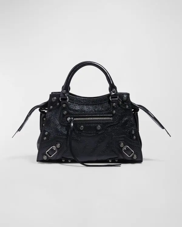 Balenciaga Neo Cagole Xs Top Handle Bag - 1000 Black